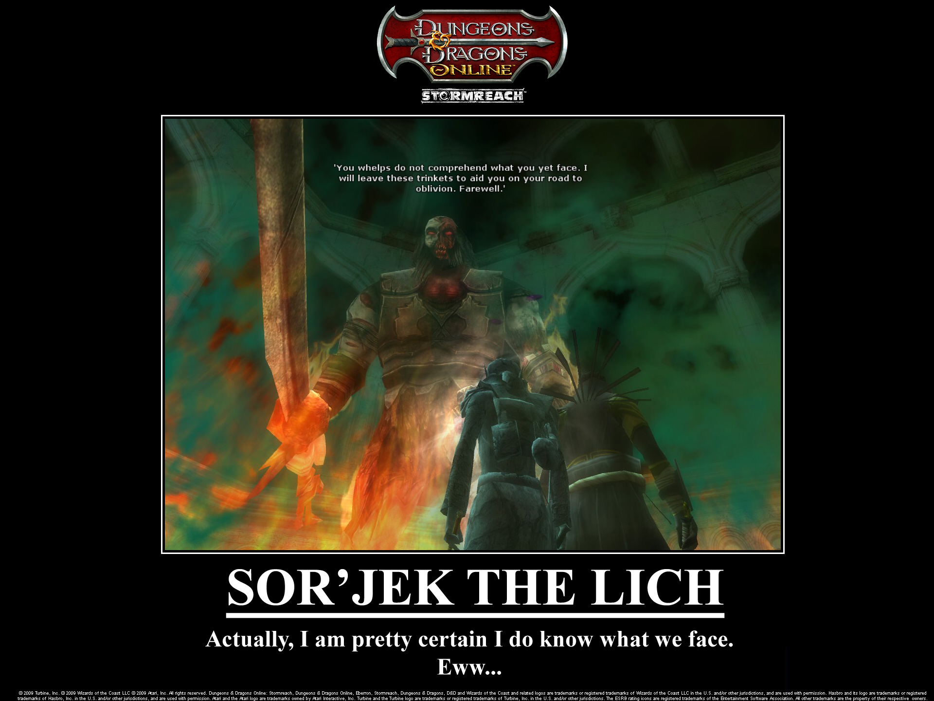 Dungeons and Dragons Online Motivational Posters
