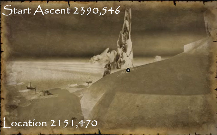 Neverwinter Treasure Map Locations - Sea of Moving Ice